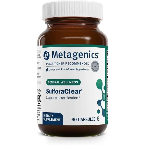 METAGENICS Sulforaclear 60 Capsules - One-color