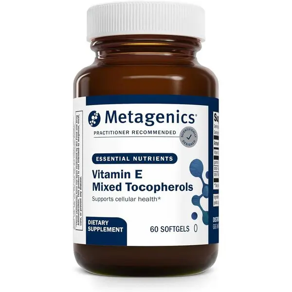METAGENICS E Complex 1-to-1 60 Softgels - One-color
