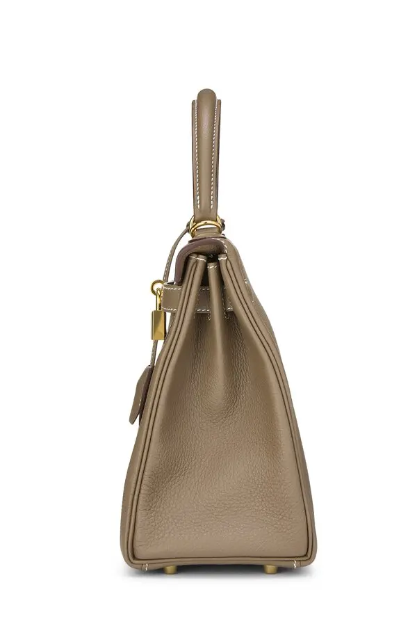 Hermès Togo Kelly Retourne 28 - Etoupe