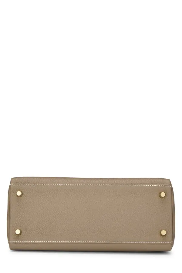 Hermès Togo Kelly Sellier 28 - Grey