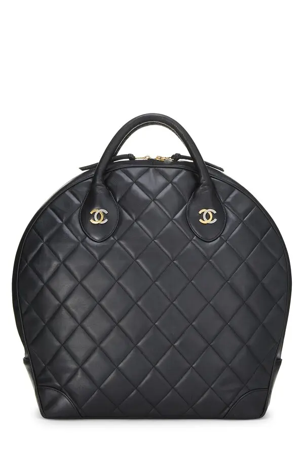 Chanel Quilted Lambskin Paris Limited Edition Bowler Bag
