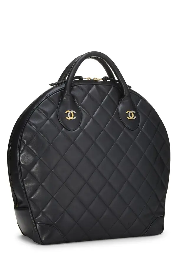 Chanel Quilted Lambskin Paris Limited Edition Bowler Bag
