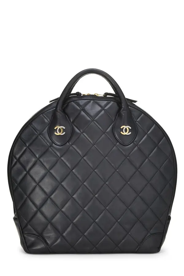 Chanel Quilted Lambskin Paris Limited Edition Bowler Bag