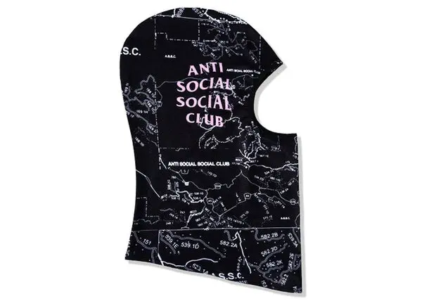 ANTI SOCIAL SOCIAL CLUB Quest For Love Balaclava - Black