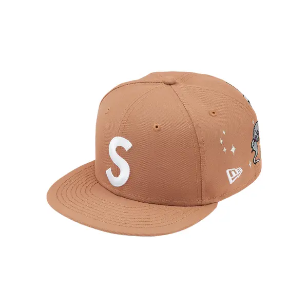 Supreme Characters S Logo New Era Cap - Brown