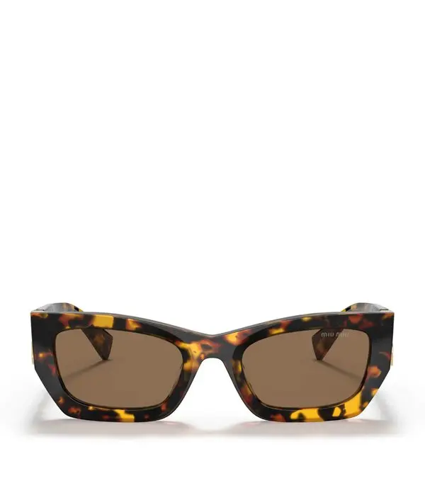 Miu Miu 0mu 09ws Sunglasses - Brown