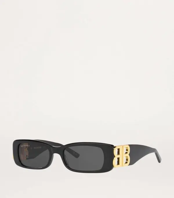 Balenciaga Acetate Sunglasses - Black