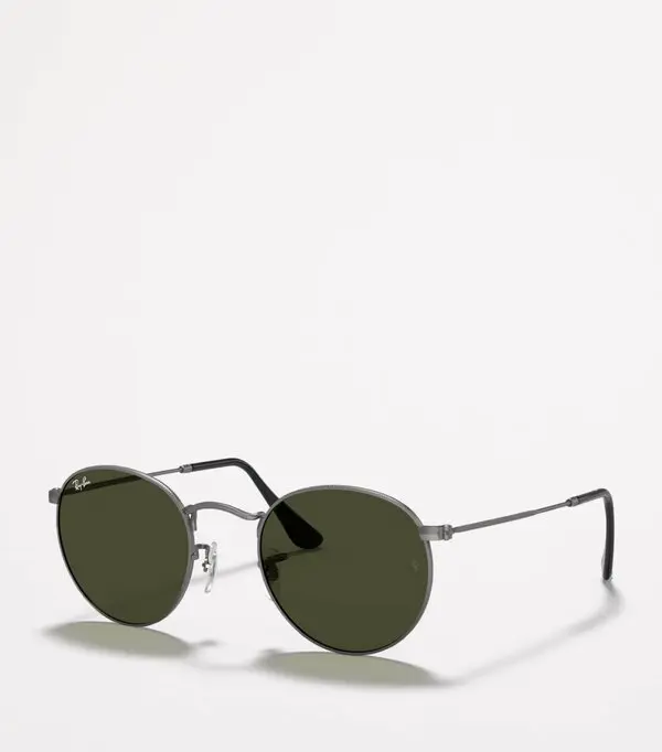 Ray-ban Round Metal Sunglasses - Grey