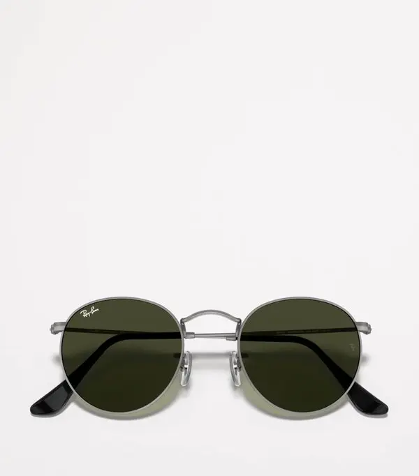 Ray-ban Round Metal Sunglasses - Grey
