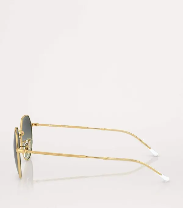 Ray-ban Jack Octagon Sunglasses - Gold