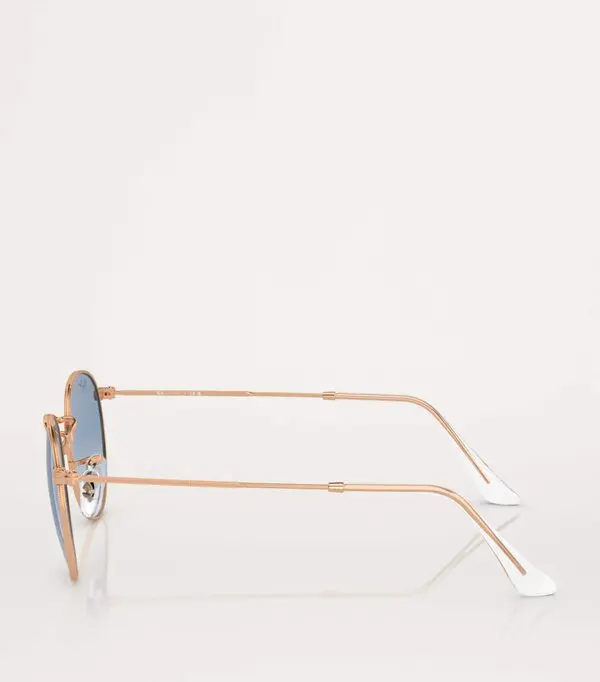 Ray-ban Round Metal Sunglasses - Gold