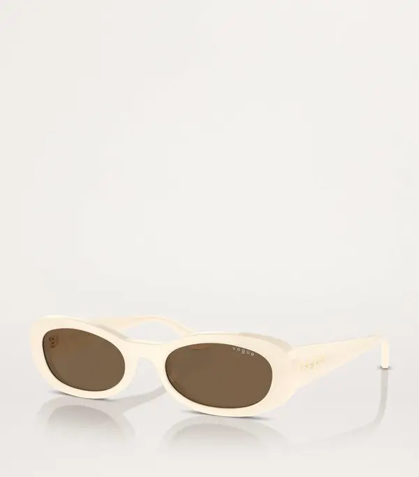 VOGUE Metal Sunglasses - White