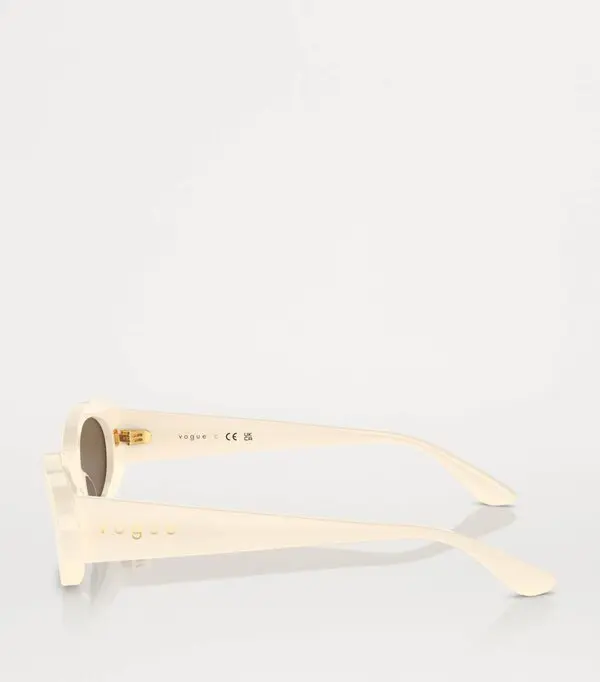 VOGUE Metal Sunglasses - White