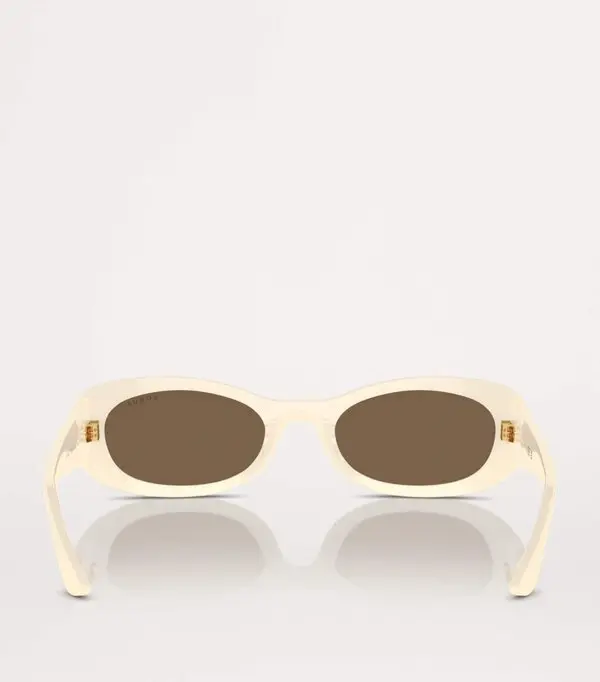 VOGUE Metal Sunglasses - White