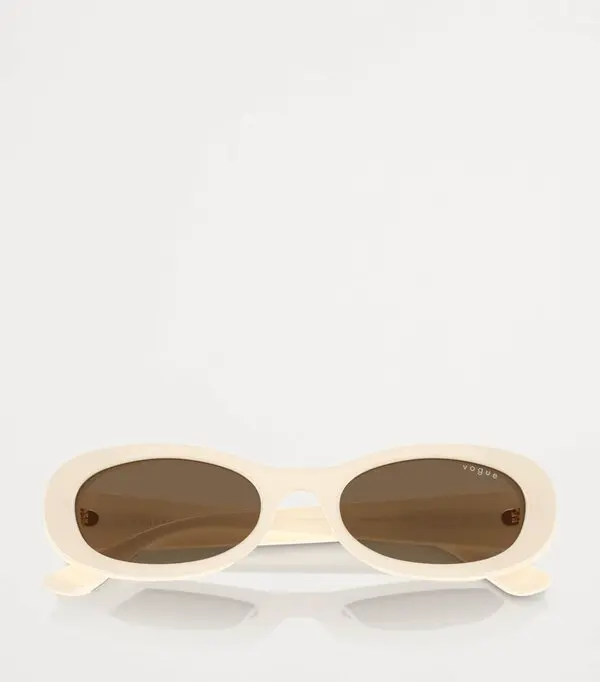 VOGUE Metal Sunglasses - White
