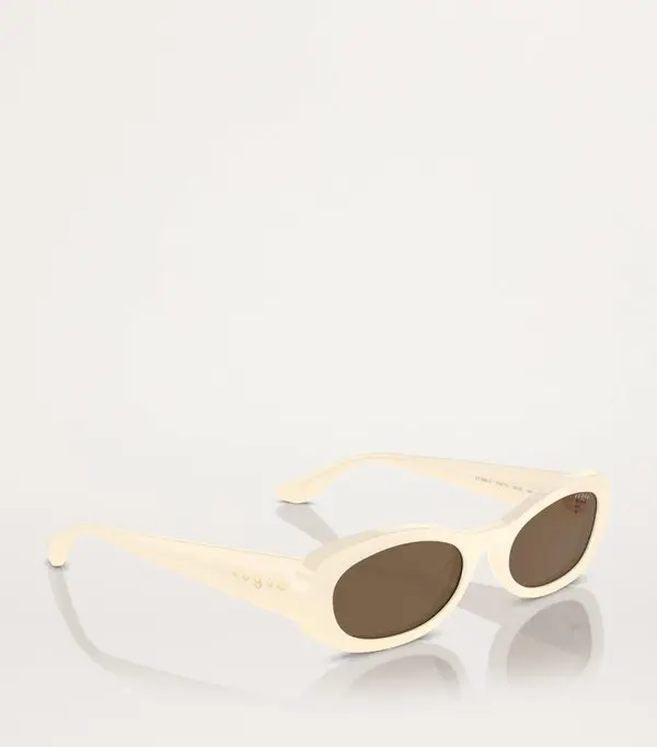 VOGUE Metal Sunglasses - White
