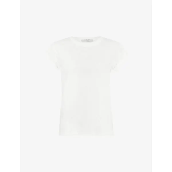ALLSAINTS Anna Round-neck Cotton T-shirt - Chalk White