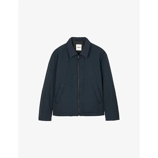 Sandro Regular-fit Shell Jacket - Navy Blue