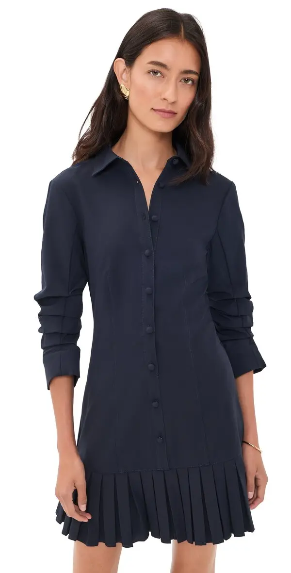 Cinq À Sept Lucilla Mini Dress - Navy