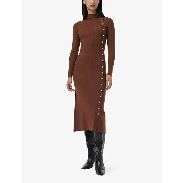 winter knitted dress French style small fragrant knitted dress for women in autumn and wint –  Lee Nhi Boutique main image 1