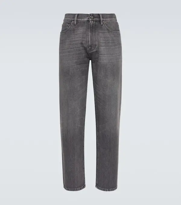 Zegna Roccia Faded Straight Leg Jeans