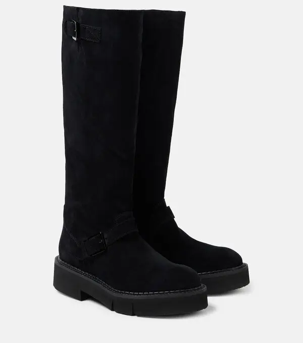 Clergerie Colby Knee-high Boots - Black