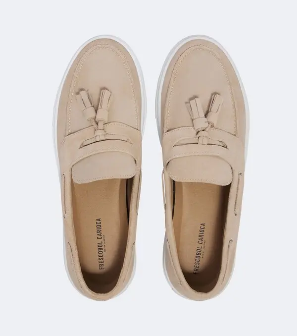 Frescobol Carioca Monta Tassel Loafers - Beige