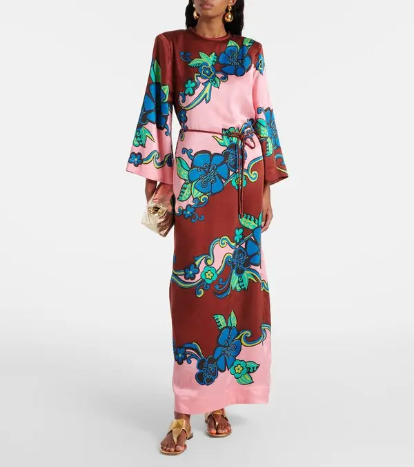 ALEMAIS Alémais Printed Maxi Dress