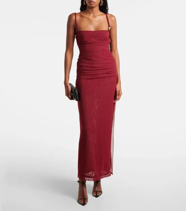 SIR. Toni Maxi Skirt - Red