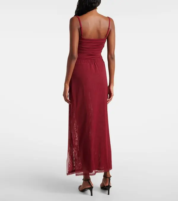 SIR. Toni Maxi Skirt - Red