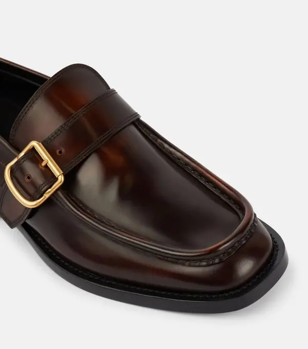 Dries Van Noten Leather Loafers