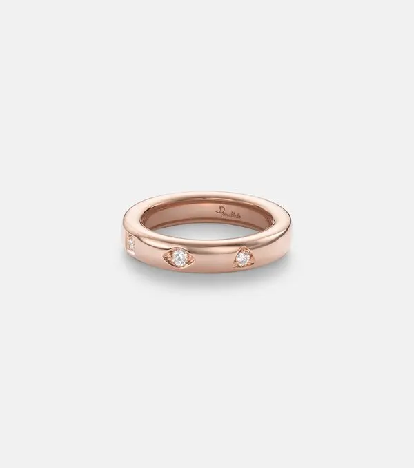 Pomellato Iconica Extra Slim Diamond Ring - Gold