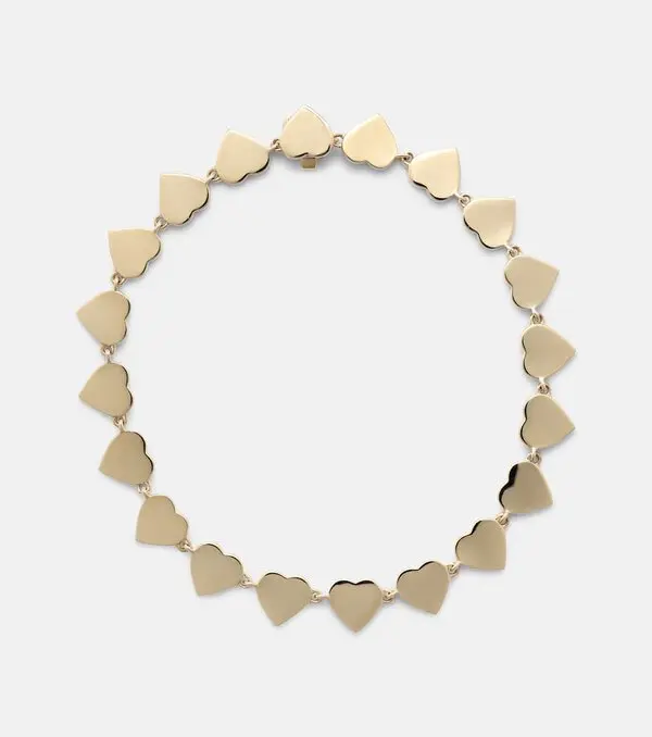 SYDNEY EVAN Pure Heart Eternity Bracelet - Gold