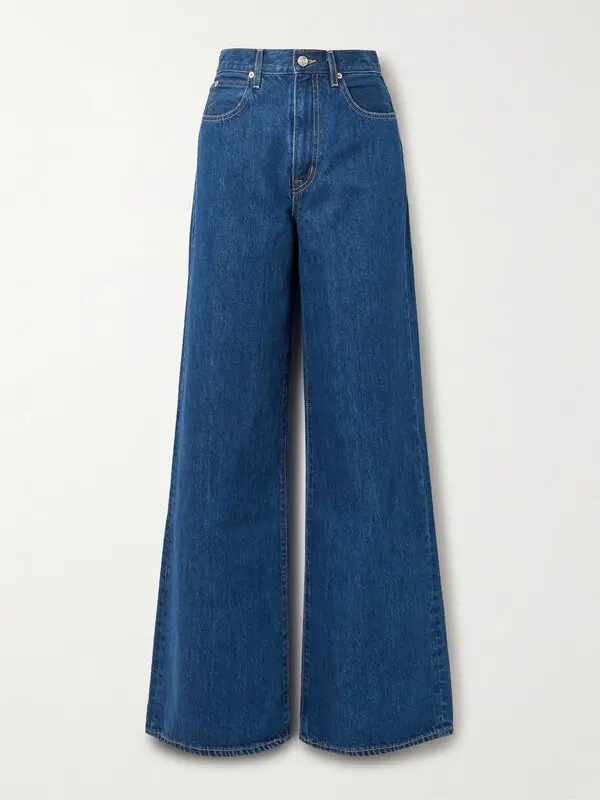 SLVRLAKE Eva High-rise Wide-leg Jeans