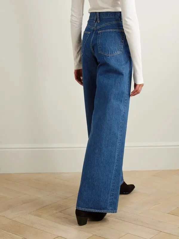 SLVRLAKE Eva High-rise Wide-leg Jeans
