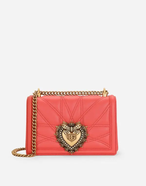 Dolce & Gabbana Devotion Shoulder Bag - Orange