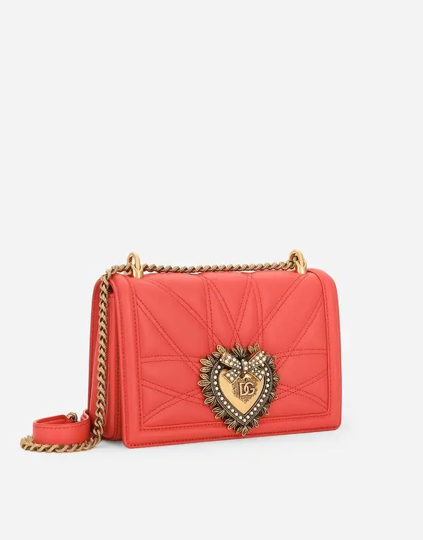 Dolce & Gabbana Devotion Shoulder Bag - Orange