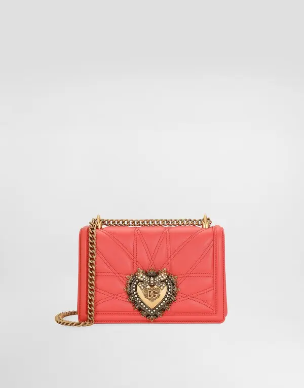 Dolce & Gabbana Devotion Shoulder Bag - Cerise
