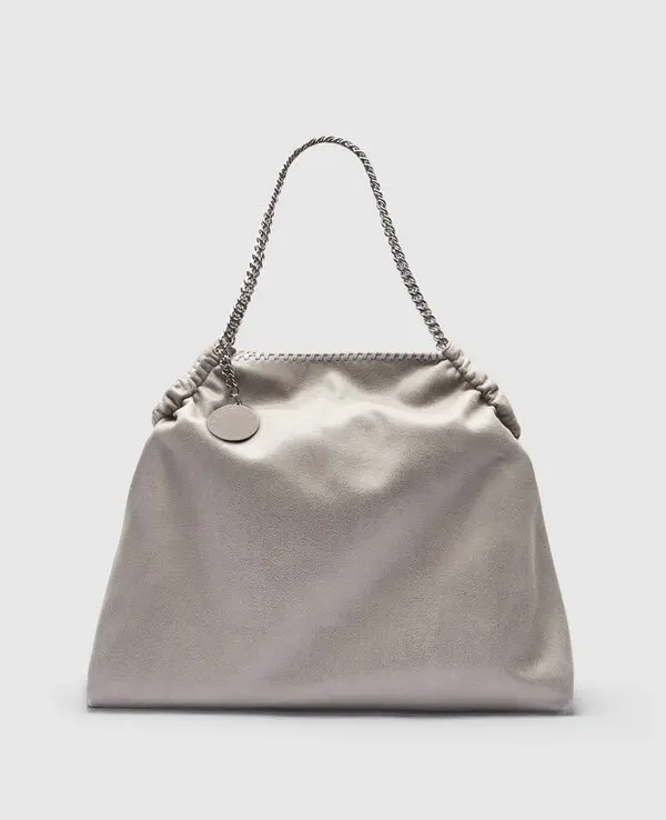 Stella McCartney Falabella Drawstring Tote Bag - Gray
