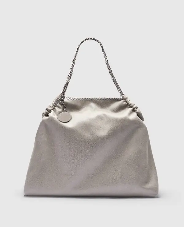 Stella McCartney Falabella Drawstring Tote Bag - Gray