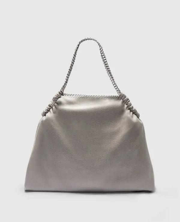 Stella McCartney Falabella Drawstring Tote Bag - Gray