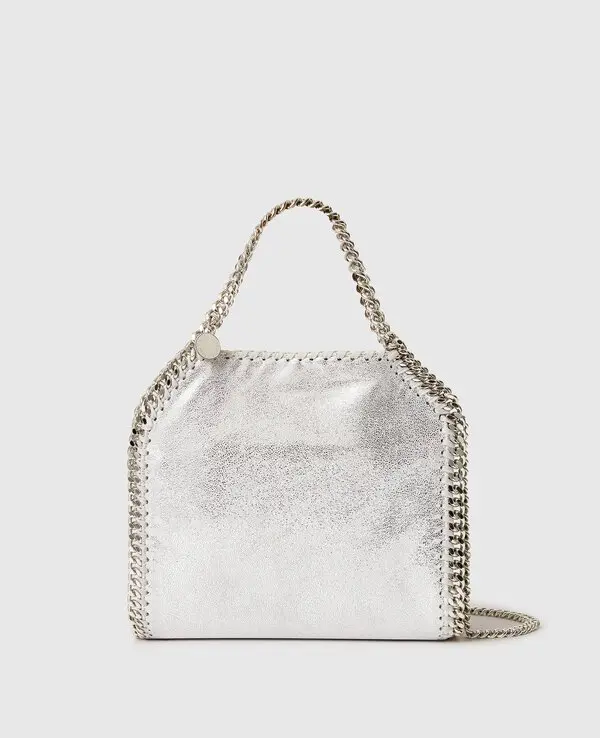 Stella McCartney Falabella Mini Tote Bag - Silver