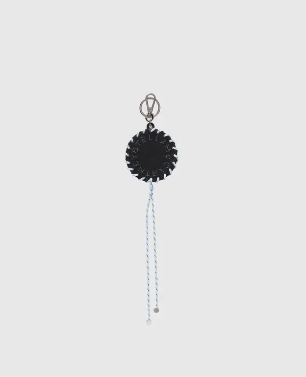 Stella McCartney Logo Keyring - Black