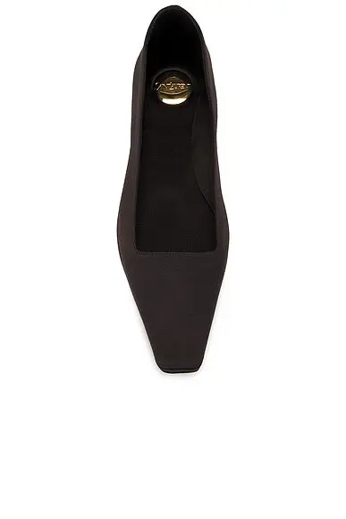 Saint Laurent Poppy Ballerina Flat - Nero