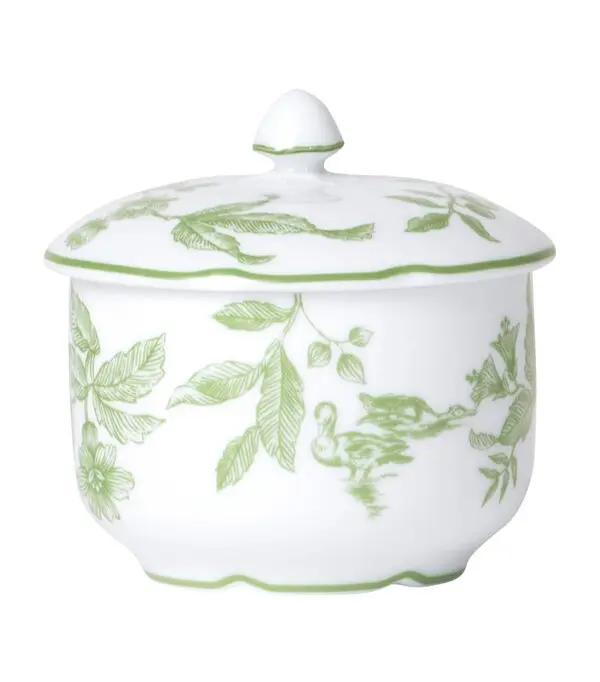 Bernardaud Albertine Sugar Bowl - Green
