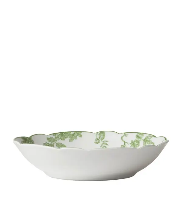 Bernardaud Porcelain Albertine Coupe Soup Bowl - Green