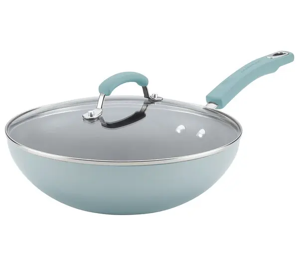 RACHAEL RAY Classic Brights Covered Nonstick Fr Ying Pan, 11in - One-color