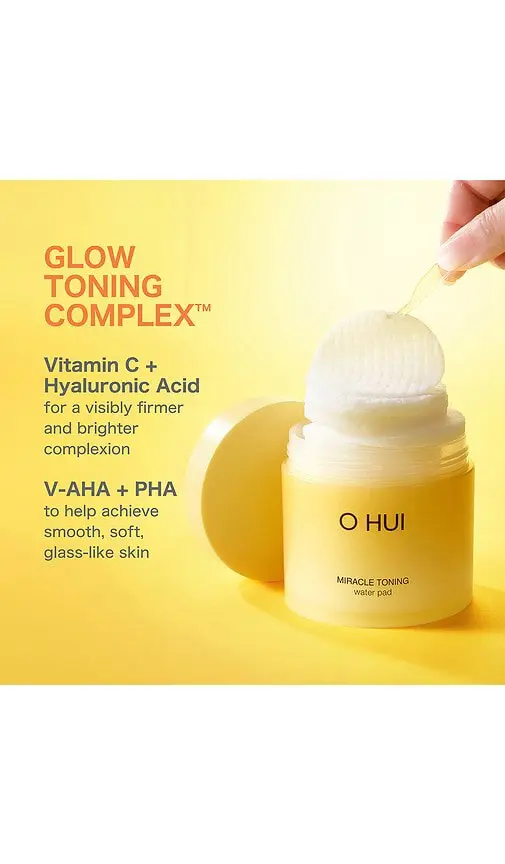 O HUI Miracle Toning Water Toning Pads