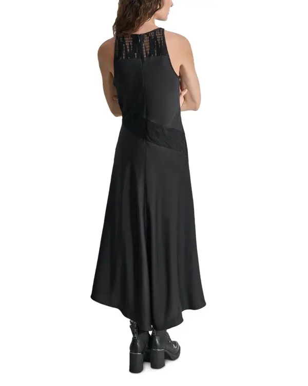 Dkny Satin Maxi Dress