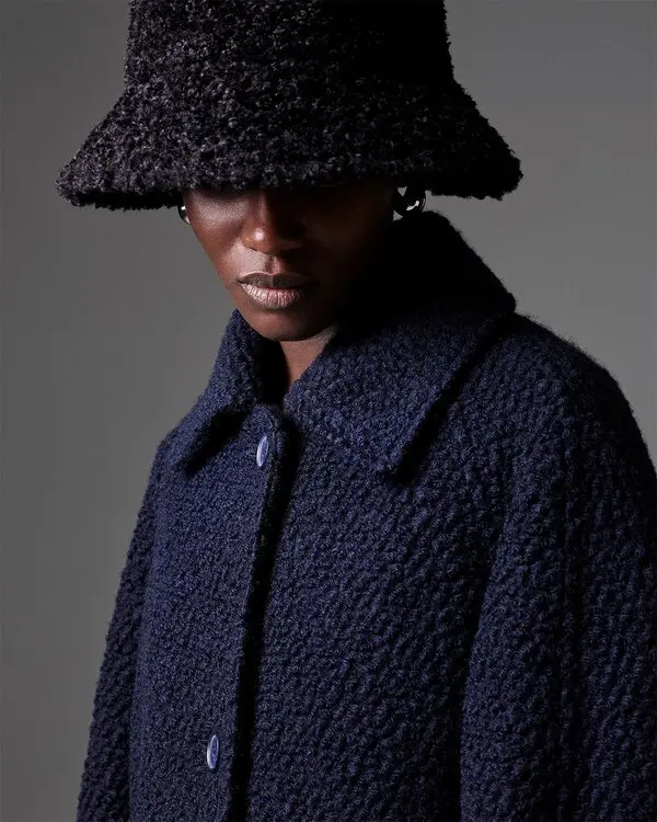 Whistles Romy Boucle Coat